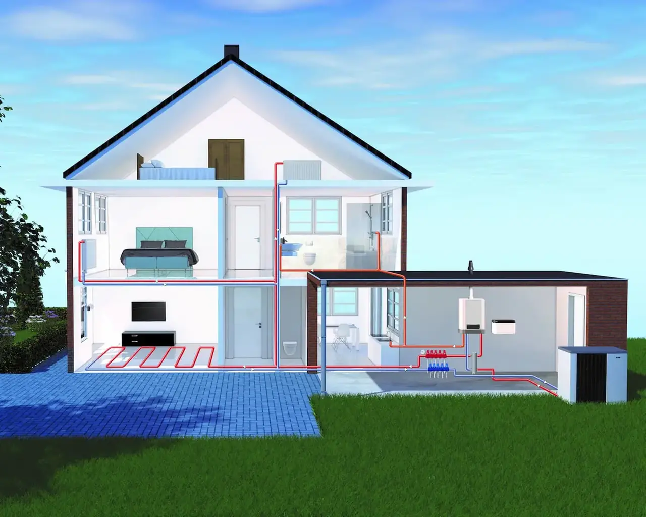 Hybride warmtepomp: informatie, uitleg en producten | NIBE