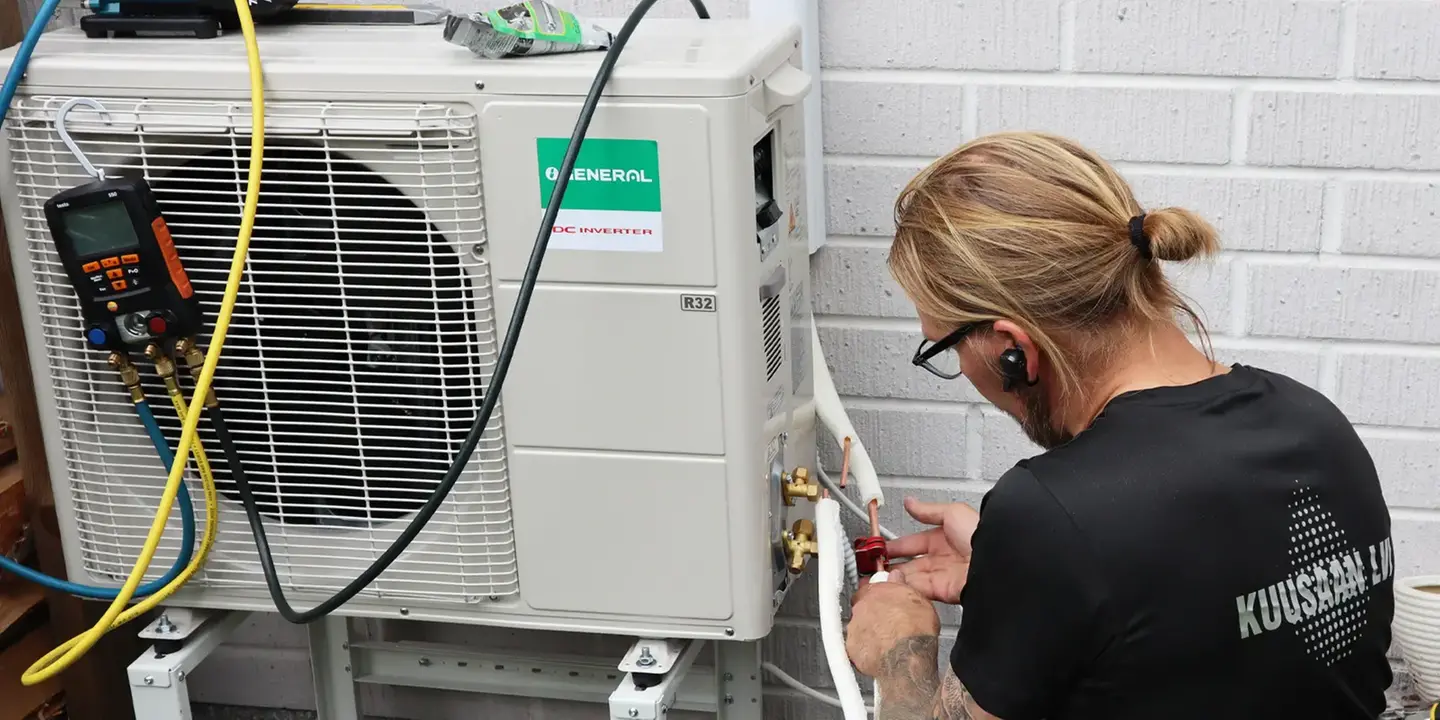 Ilmalämpöpumpun asennus | NIBE